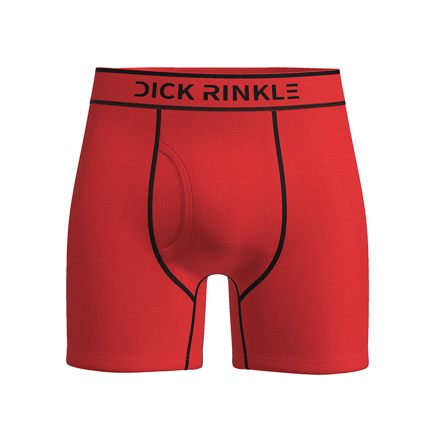 Men’s Solid Red Premium Boxer Briefs – Rinkle Brand Clothing, LLC